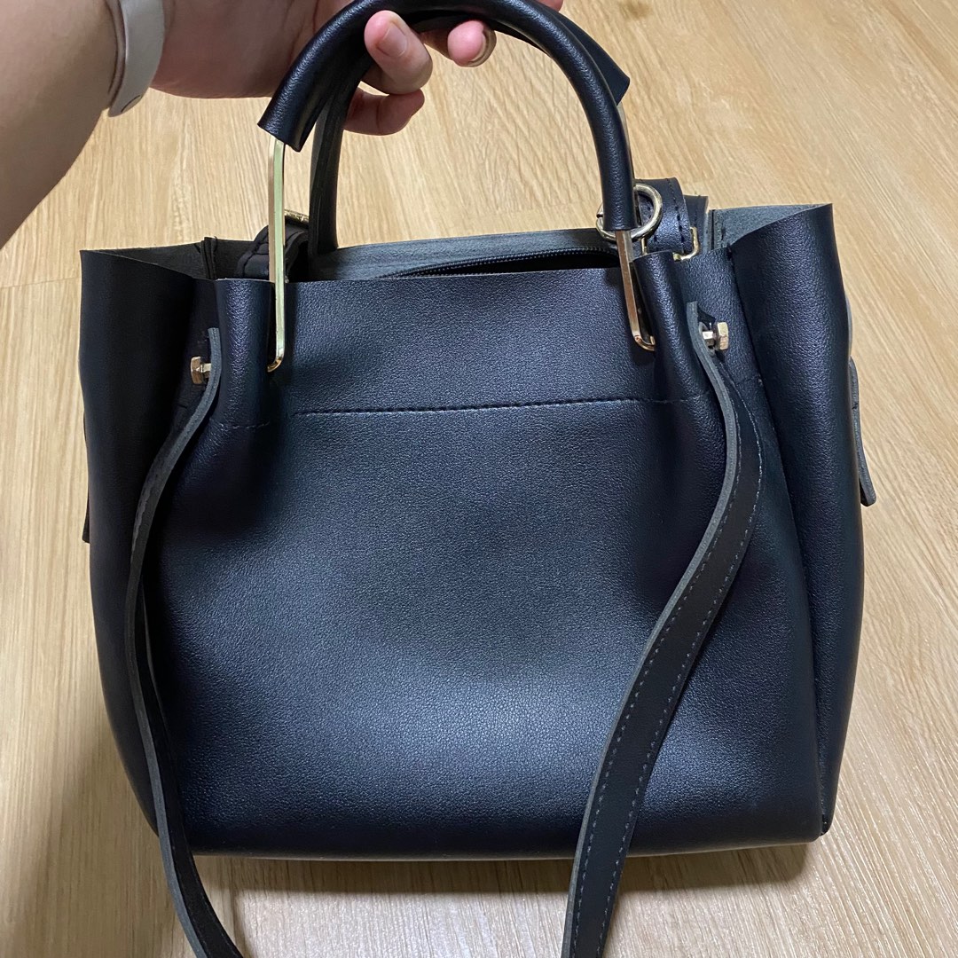 CMG Black Bag, Women's Fashion, Bags & Wallets, Shoulder Bags on Carousell
