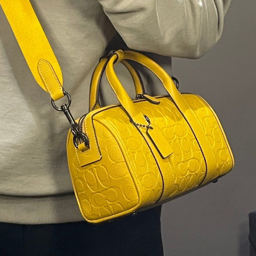 Coach Gotham Boston Bag, Women's Fashion, Bags & Wallets, Cross-body ...