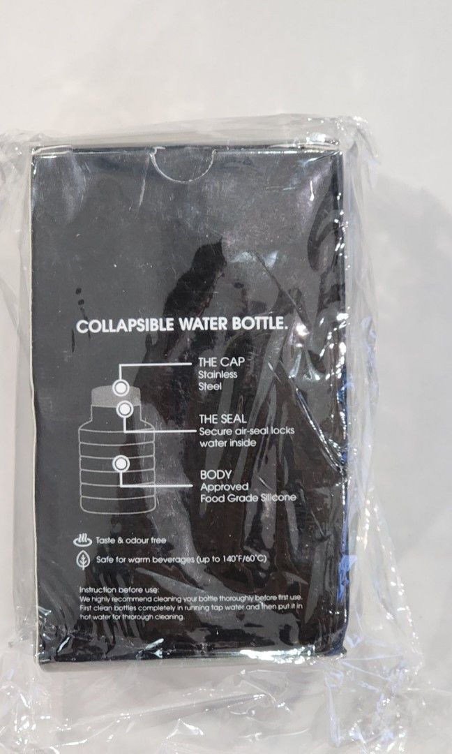 Collapsible Water Bottle (Sony), Furniture & Home Living, Kitchenware ...