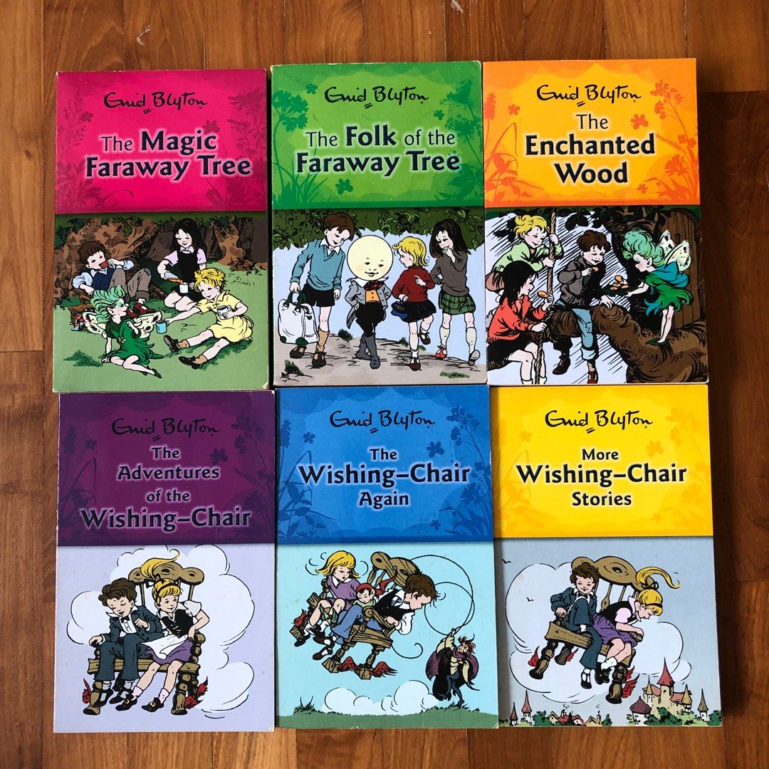 Complete box set Enid Blyton Faraway Tree and Wishing Chair Collection ...