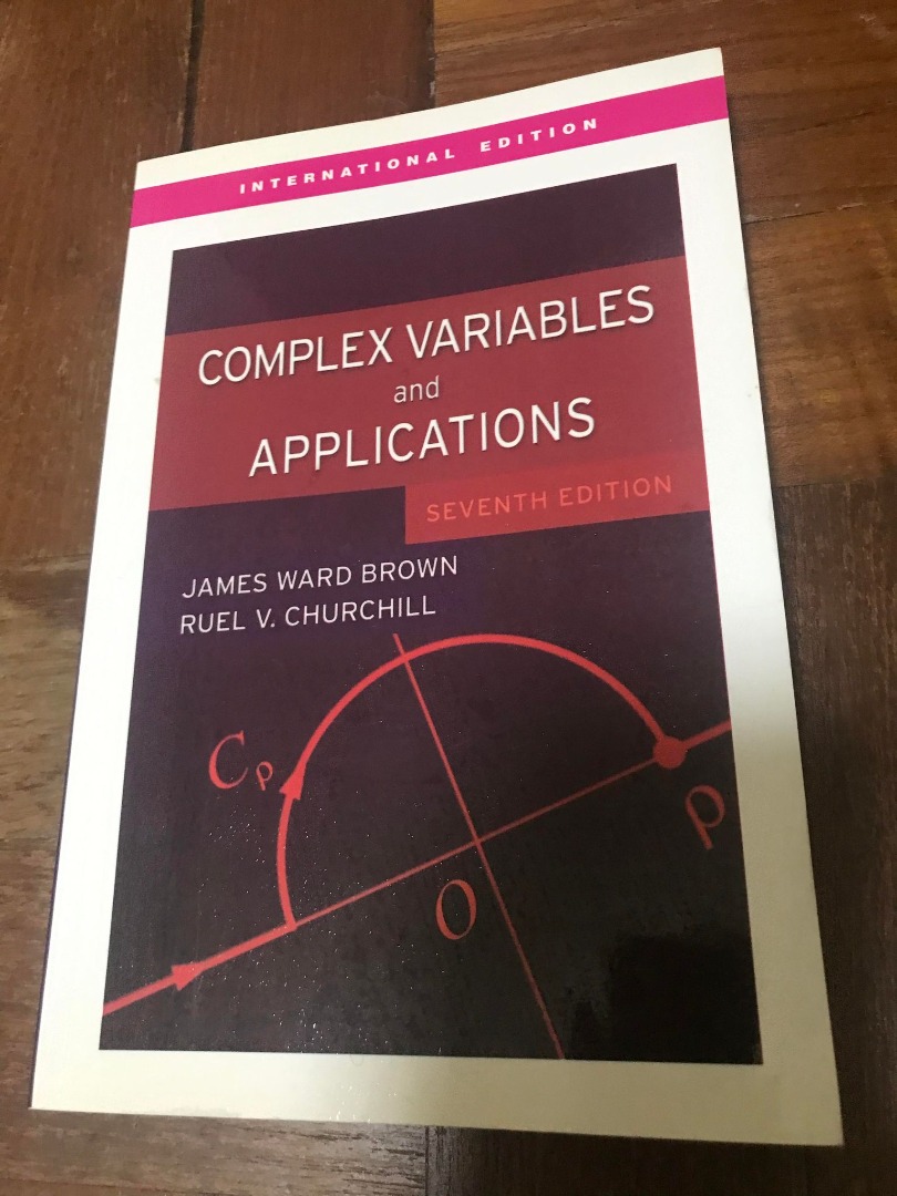 Complex Analysis, Brown and Churchill, Hobbies & Toys, Books & Magazines, Textbooks on Carousell