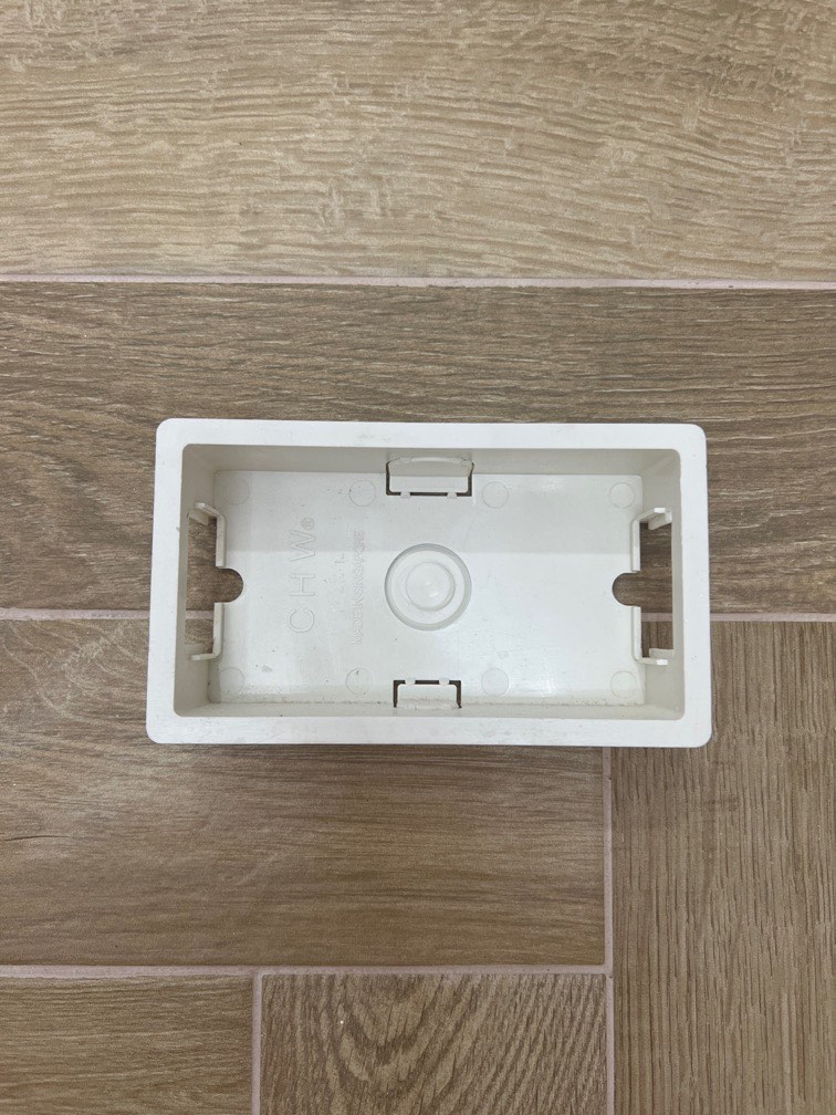 Concealed mounting box, White, TV & Home Appliances, Electrical ...