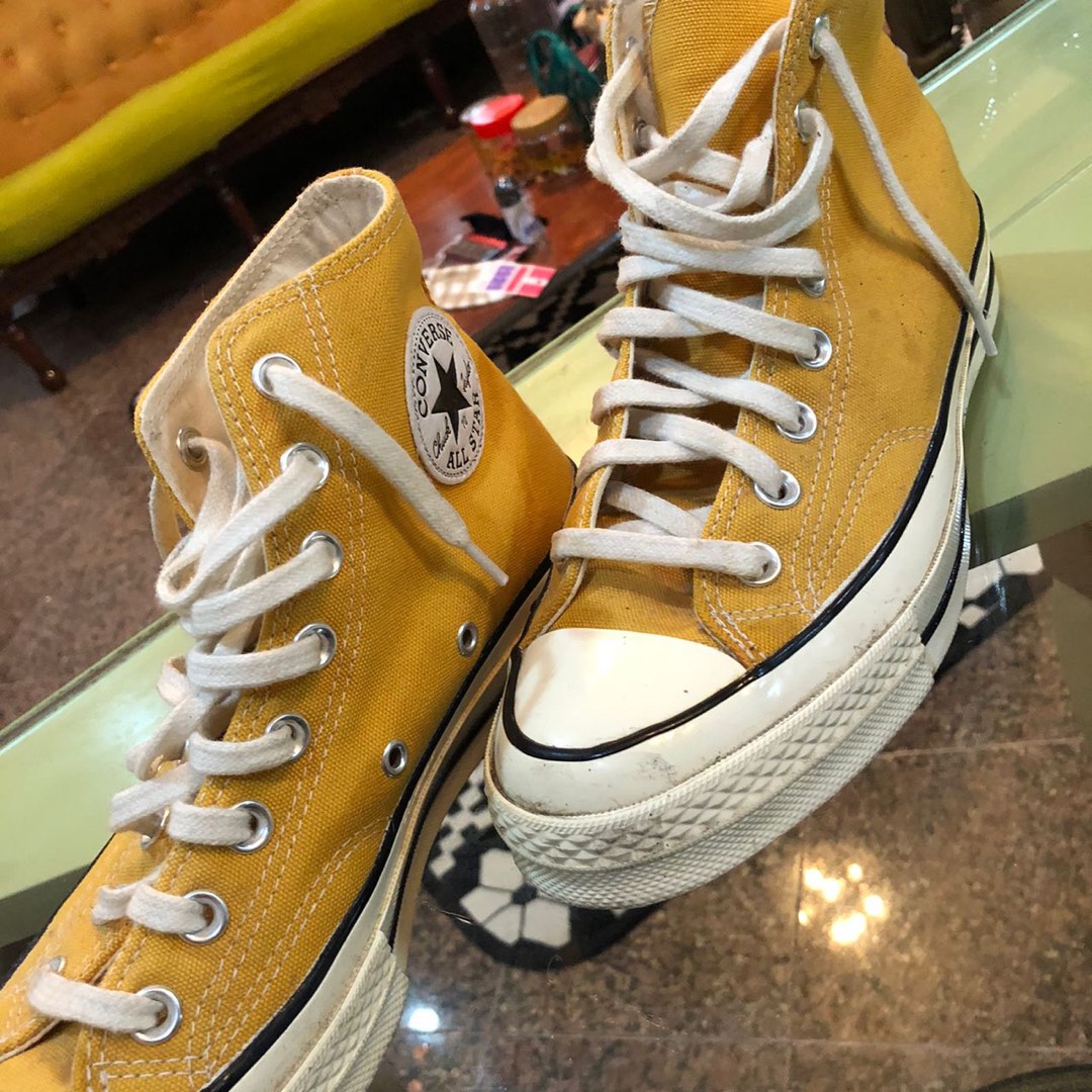 convers chuck taylor all star high cut (black label), Men's Fashion ...