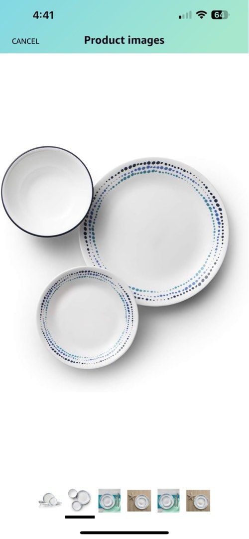 Corelle Chip Resistant Dinnerware Set, Furniture & Home Living ...