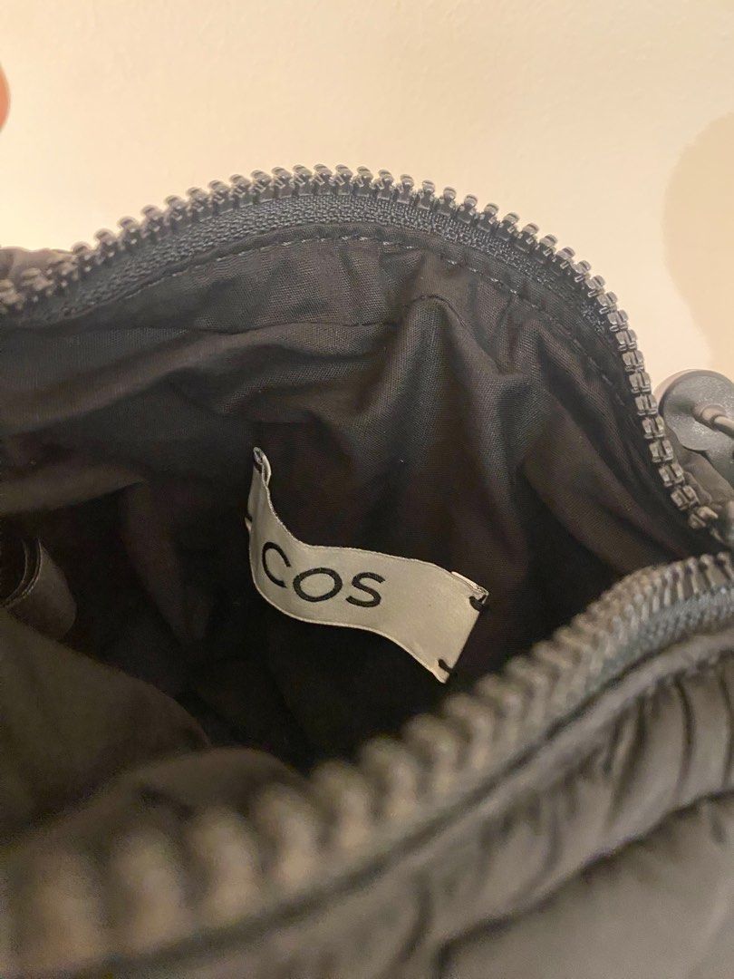 COS Micro Quilted Mini Bag in Black / nano / cloud puffer bag, Women's ...