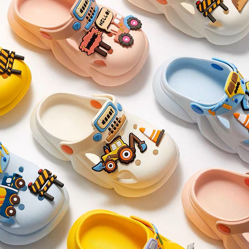 Crocs - Kids / Toddler construction digger mixer, Babies & Kids, Babies ...