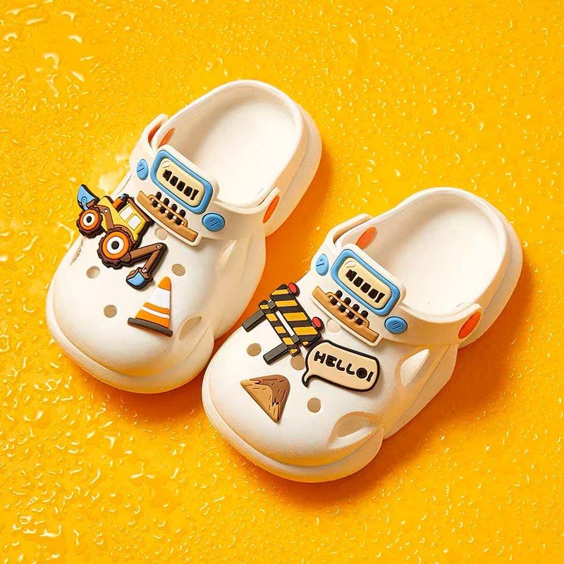 Crocs - Kids / Toddler construction digger mixer, Babies & Kids, Babies ...