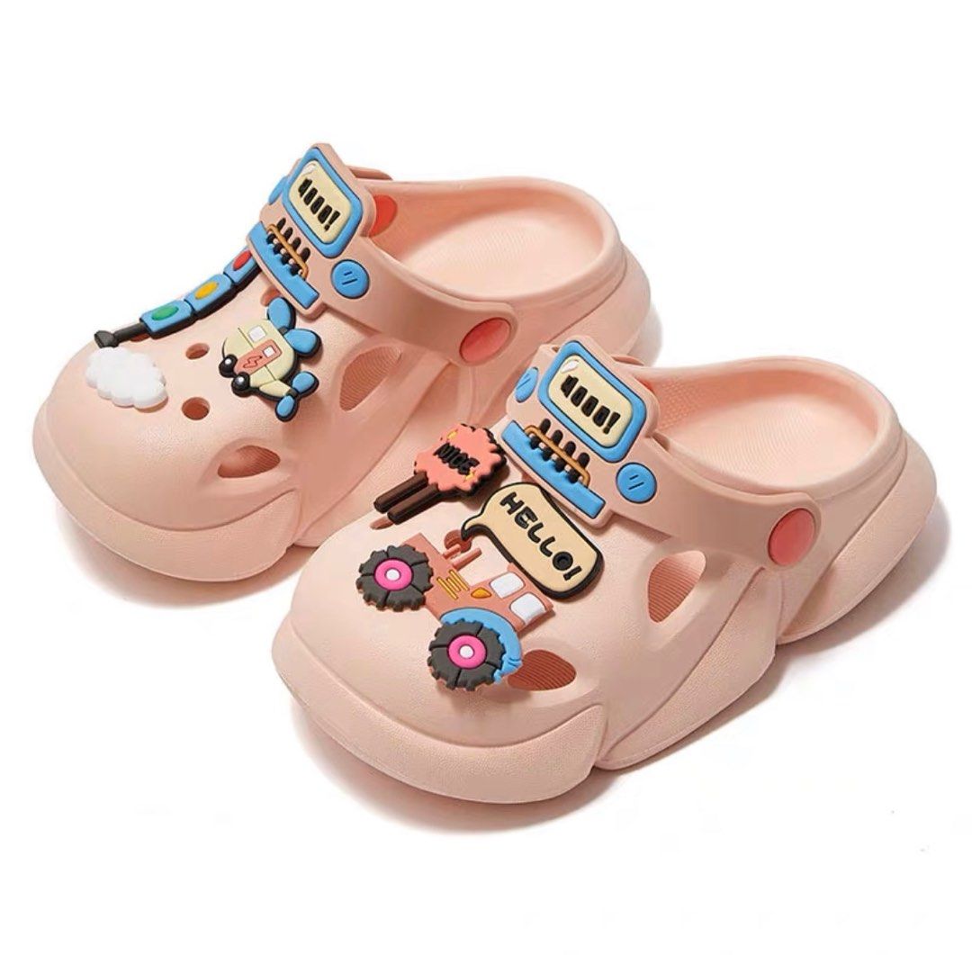 Crocs - Kids / Toddler construction digger mixer, Babies & Kids, Babies ...