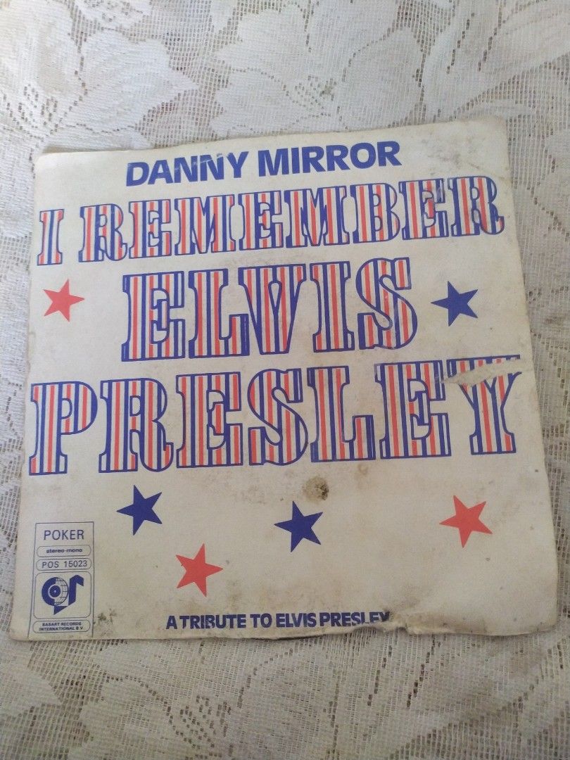 Danny Mirror - I Remember Elvis Presley (7" single) VINYL PLAKA on ...