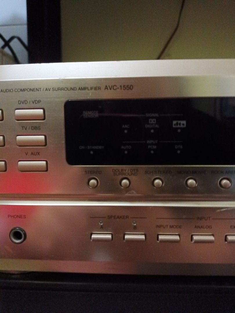 Denon Amplifier AVC-1550 Sound System, Audio, Soundbars, Speakers ...