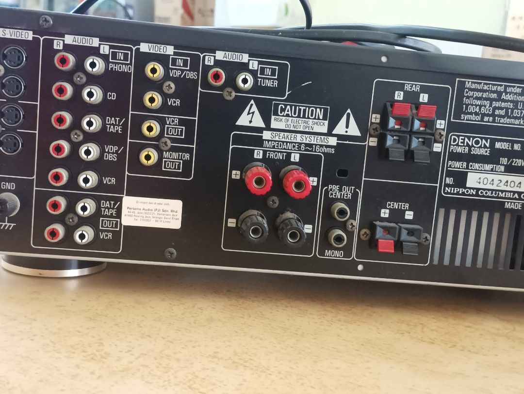 DENON AVC-1530, Audio, Soundbars, Speakers & Amplifiers on Carousell