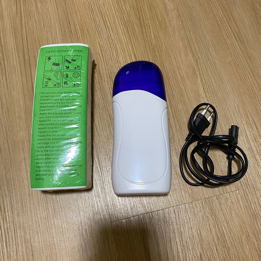 Depilatory Heater with 1 pack Depilatory Paper, Beauty & Personal Care ...