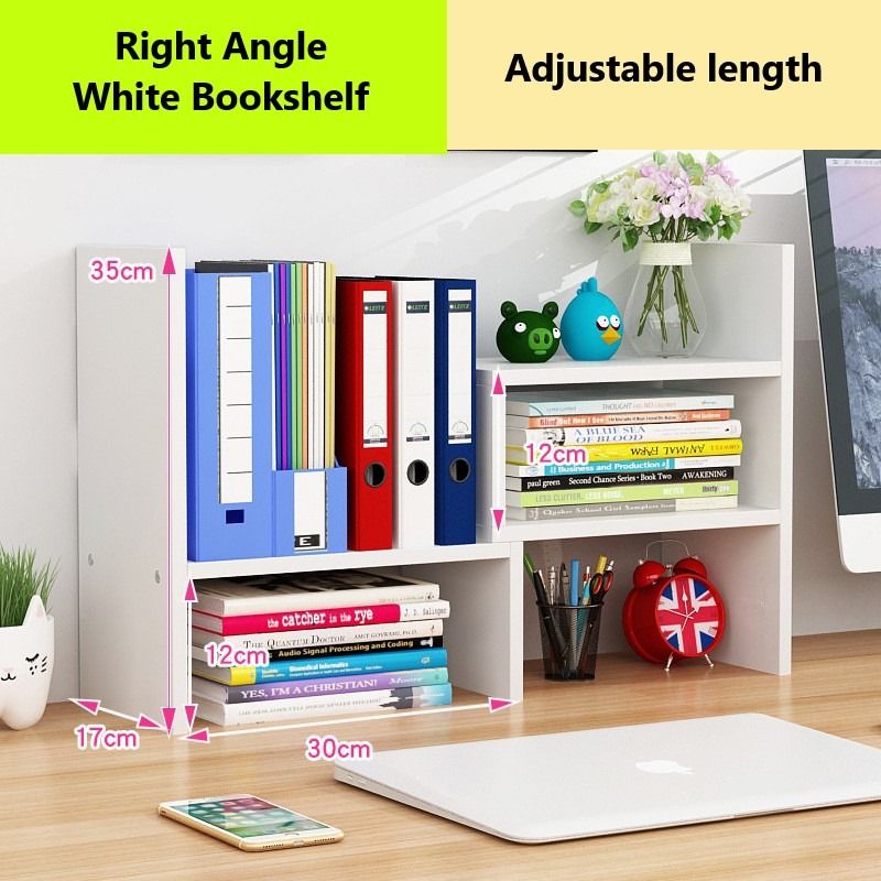 Desk Rack Shelf Office Desk Organisers Book Shelf Table Organiser ...