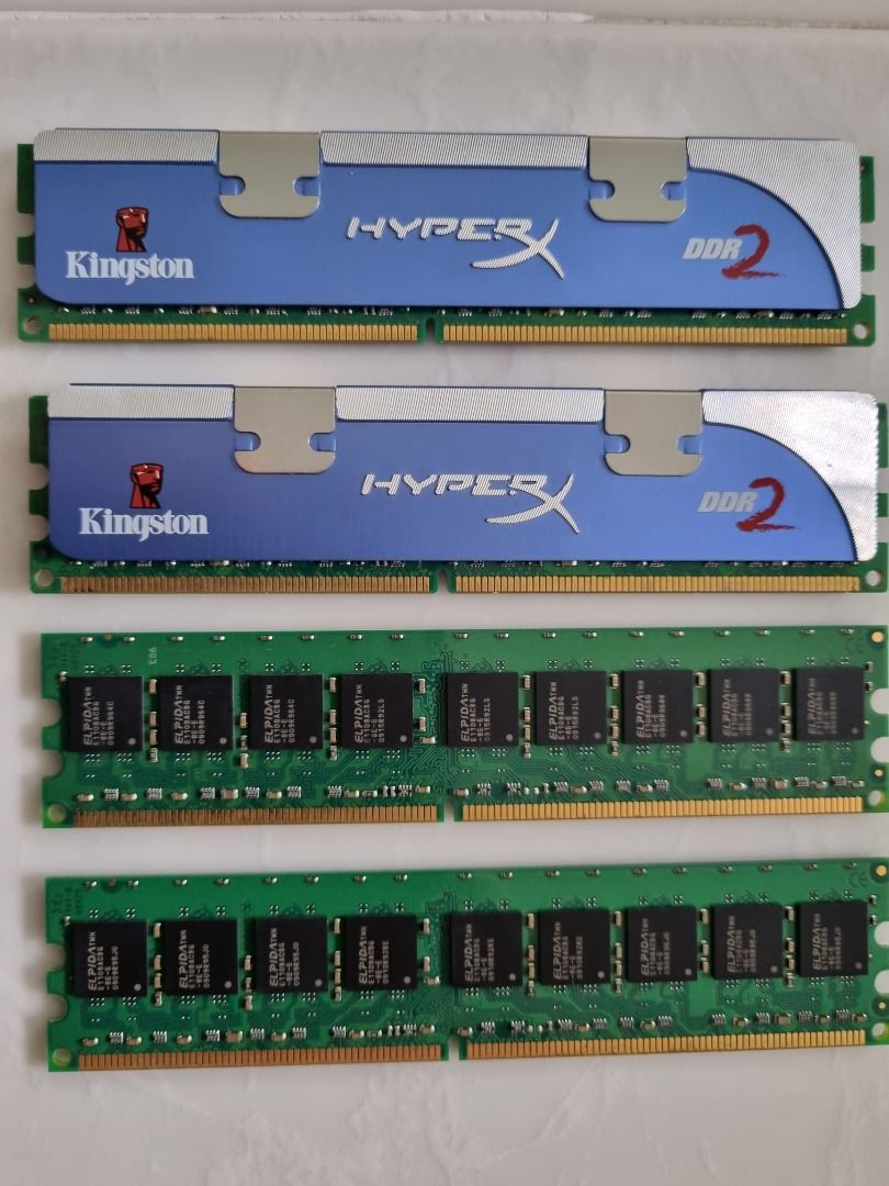 Desktop Ram Memory DDR2, Computers & Tech, Parts & Accessories ...