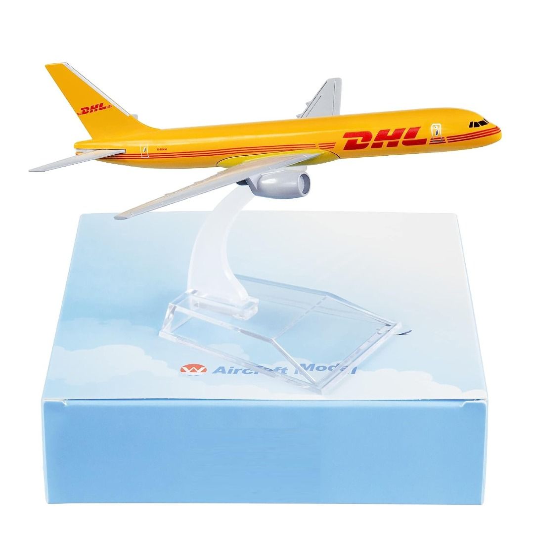 DHL BOEING 757-200F G-BIKM 16CM DIE-CAST METAL AEROPLANE AIRCRAFT PLANE ...
