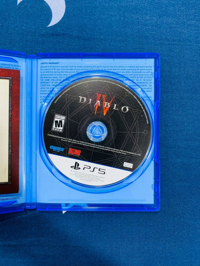DIABLO 4 (IV) - Code Unredeemed [PS5], Video Gaming, Video Games ...