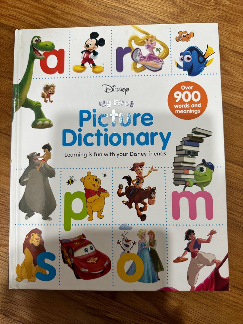 Disney My first picture dictionary hard cover book, Hobbies & Toys, Books & Magazines, Children ...