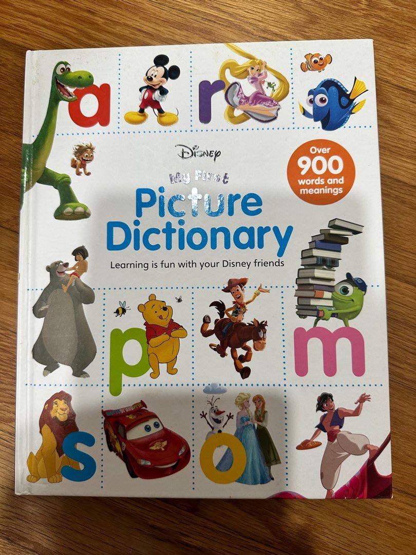 Disney My first picture dictionary hard cover book, Hobbies & Toys ...