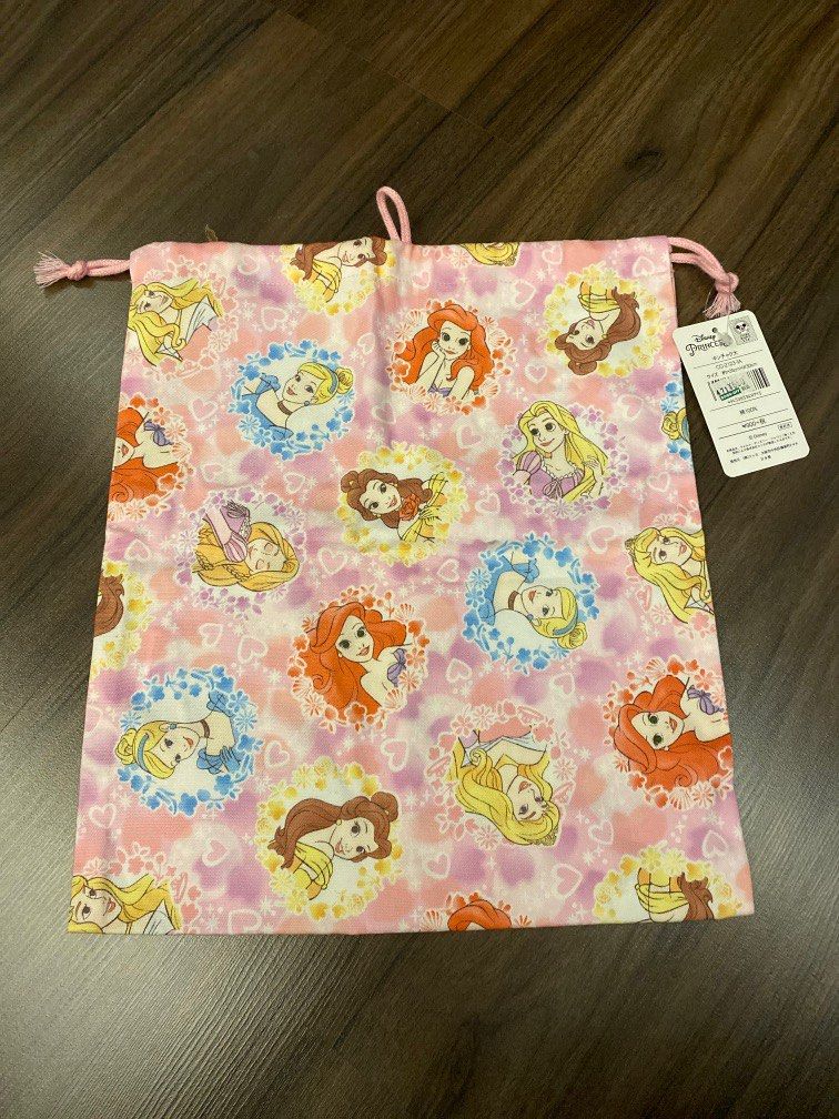 Disney princess drawstring bag, Hobbies & Toys, Collectibles ...