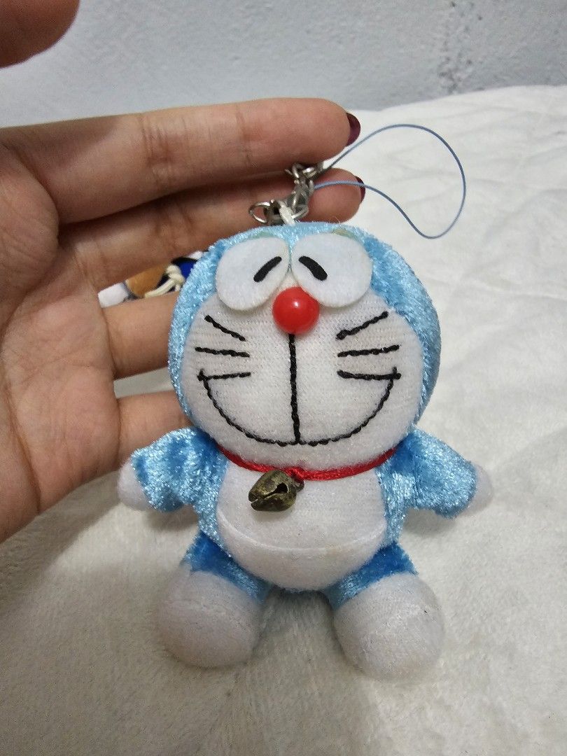 Doraemon in costume soft toy charms set, Hobbies & Toys, Toys & Games ...