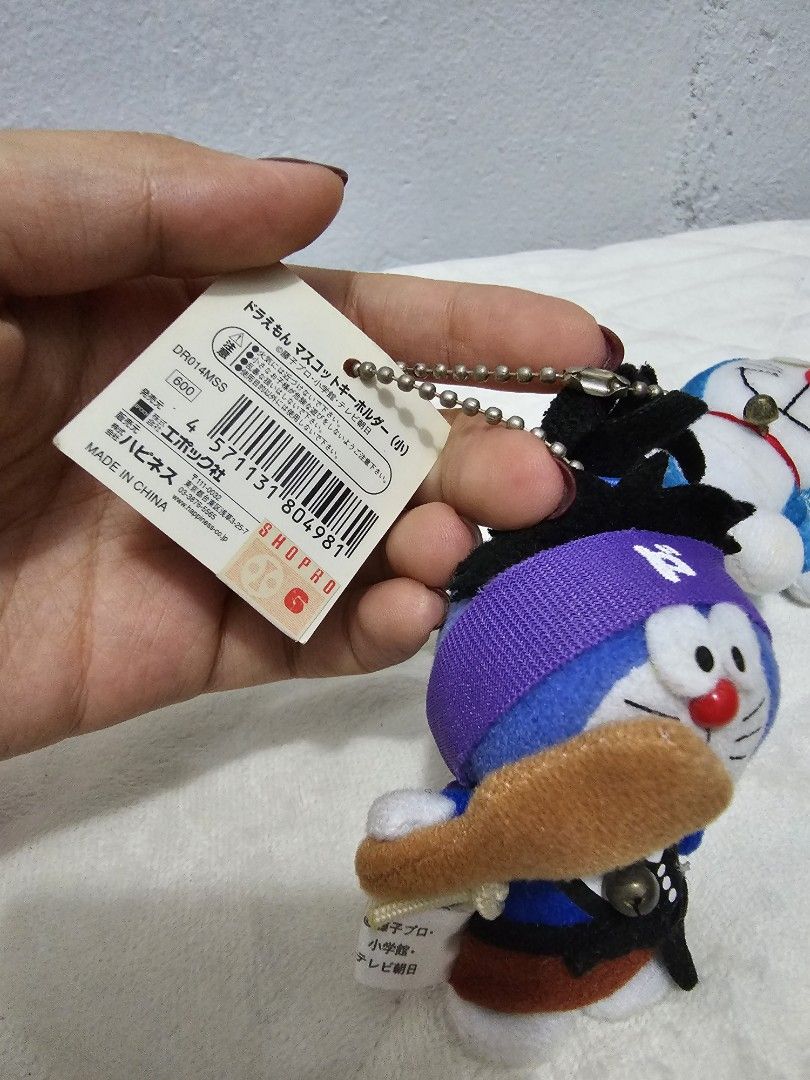 Doraemon in costume soft toy charms set, Hobbies & Toys, Toys & Games ...
