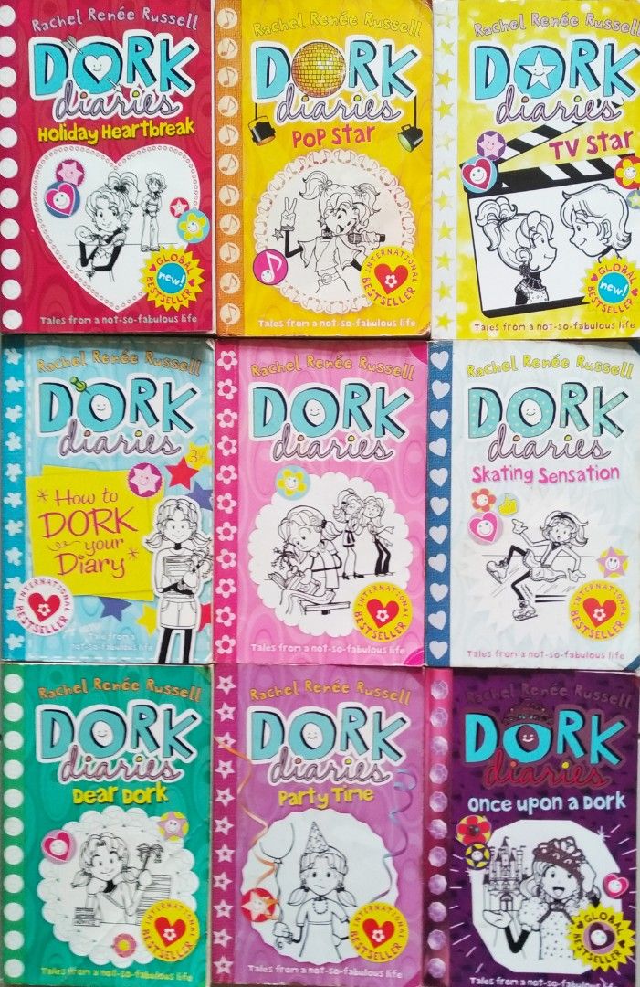 Dork Diaries Story books, Hobbies & Toys, Books & Magazines, Children's ...