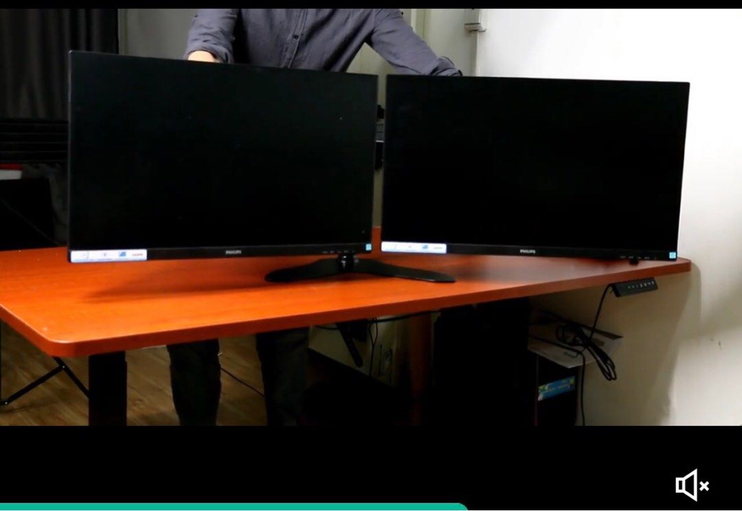 Dual Monitor Stand/TrueVision, Computers & Tech, Parts & Accessories ...