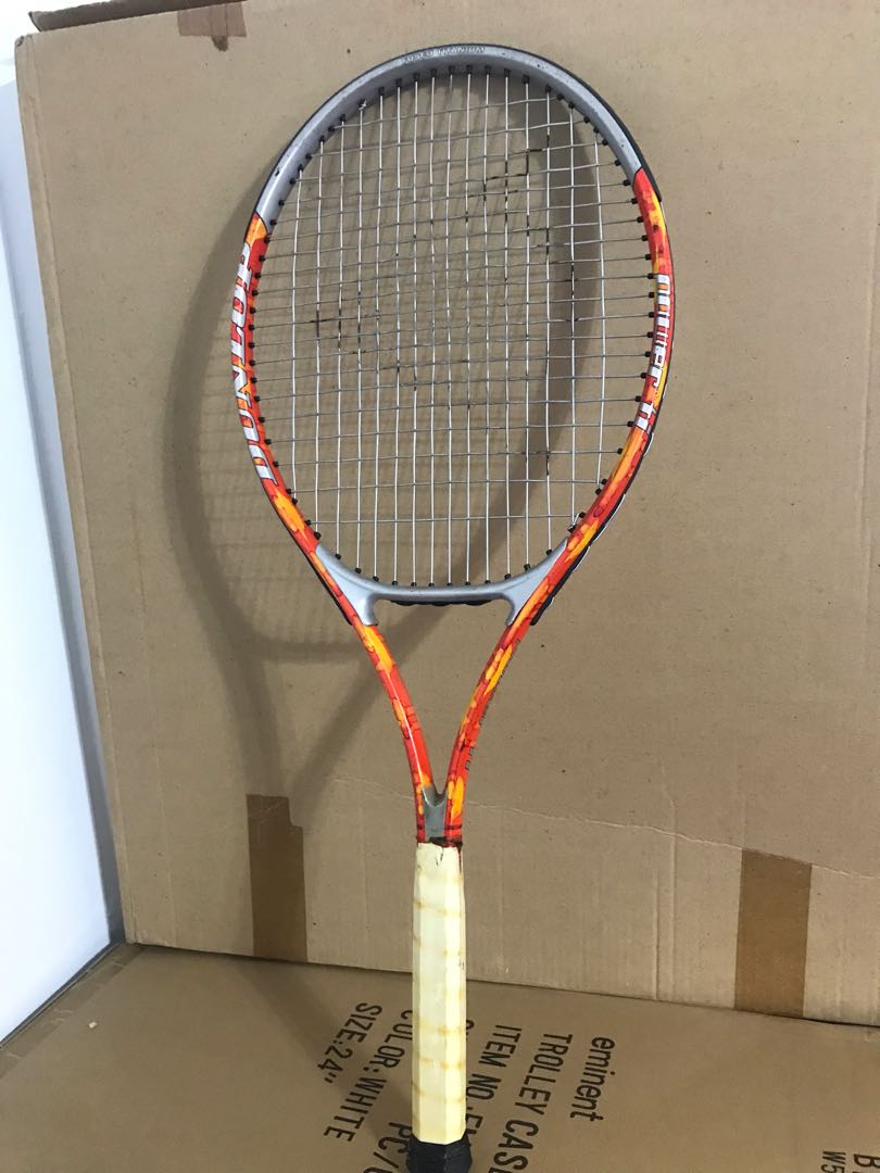 Dunlop tennis racket, Sports Equipment, Sports & Games, Racket & Ball ...