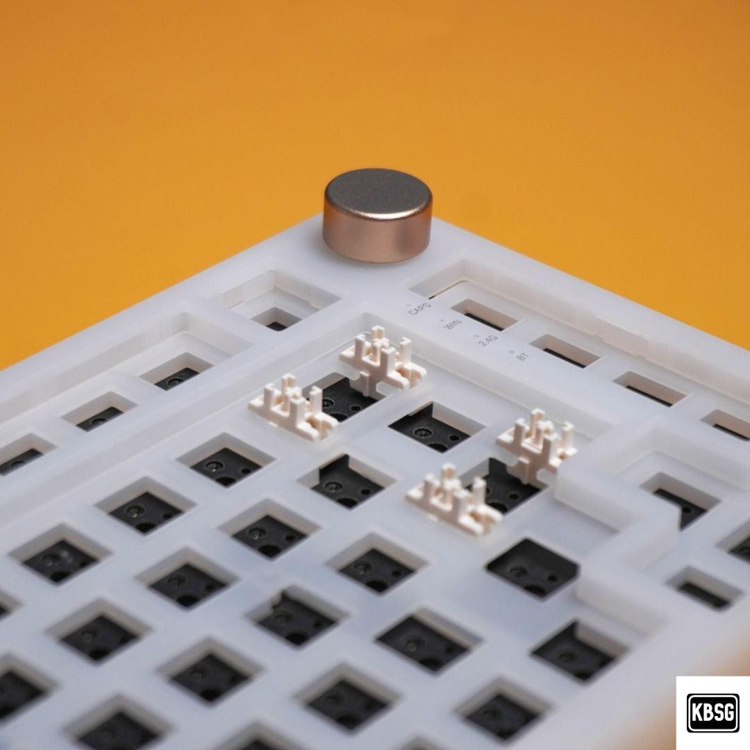 FEKER IK75 V3 75% Keyboard Kit Polycarbonate Plate, Volume Knob, Gasket ...