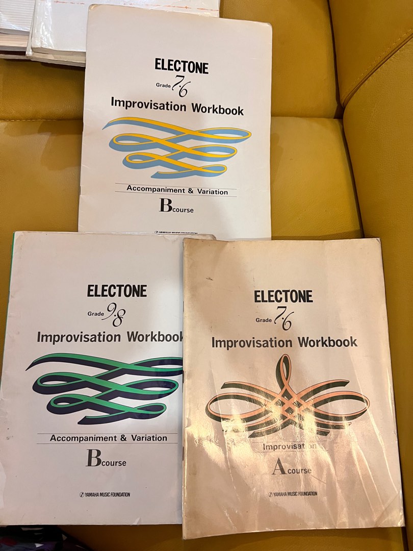 Elect one grade 9/8 and 7/6 books x 3, Hobbies & Toys, Music & Media ...