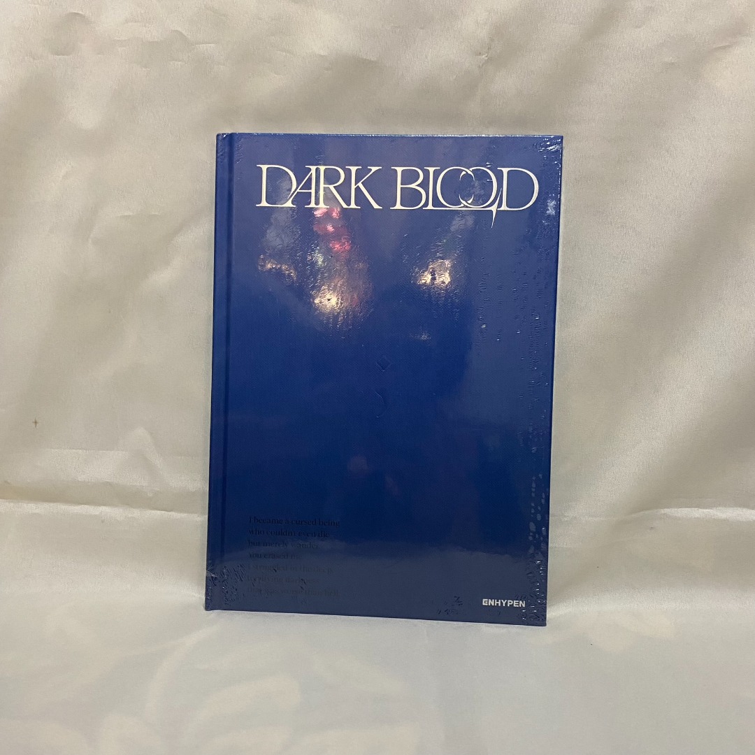 OFFICIAL ENHYPEN DARK BLOOD ALBUM SEALED WITH POB JUNGWON NI-KI ...