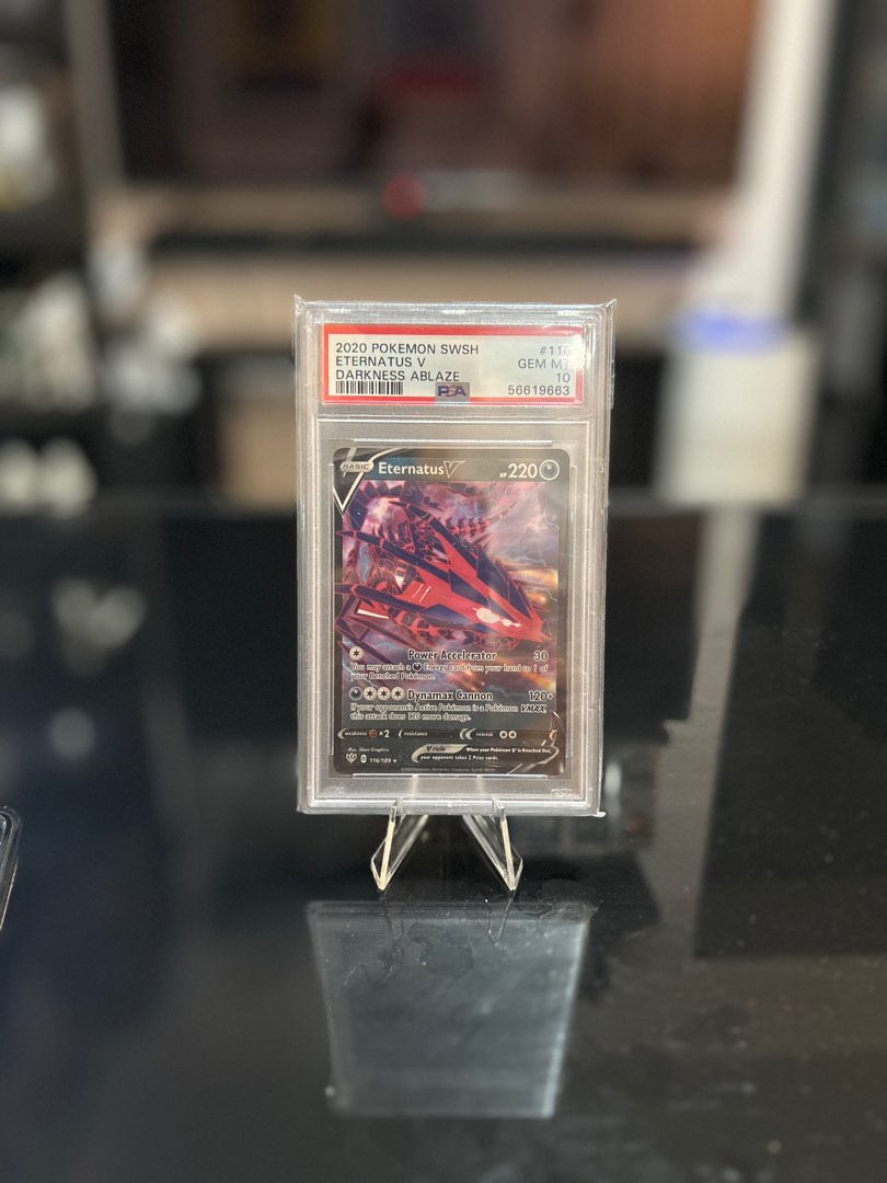 Eternatus V PSA 10, Hobbies & Toys, Toys & Games on Carousell
