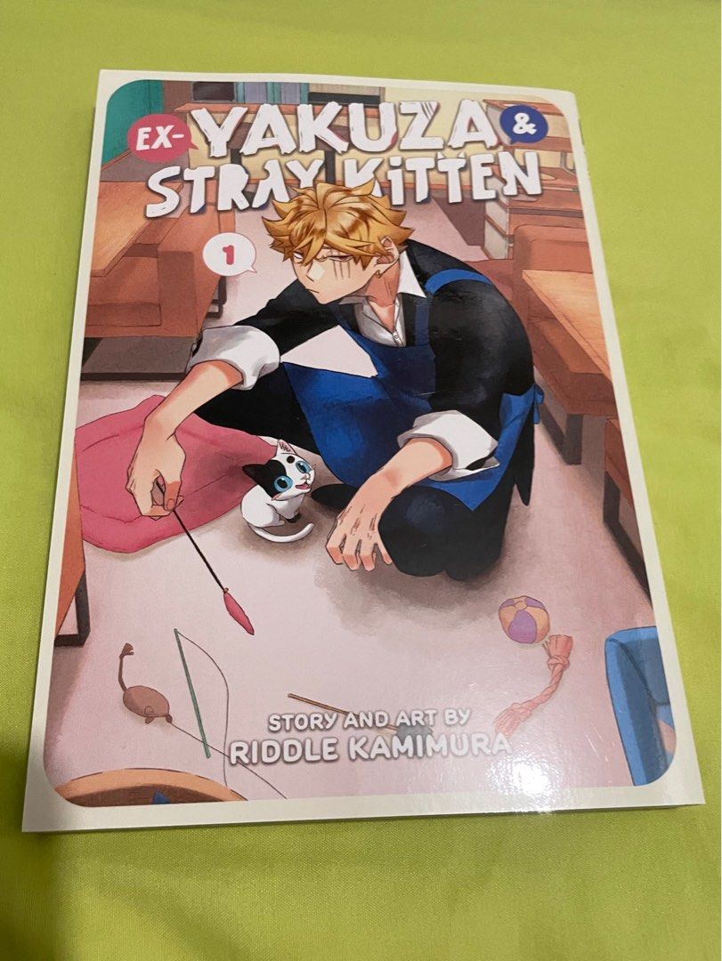 Ex Yakuza and stray kitten volume 1, Hobbies & Toys, Books & Magazines, Comics & Manga on Carousell