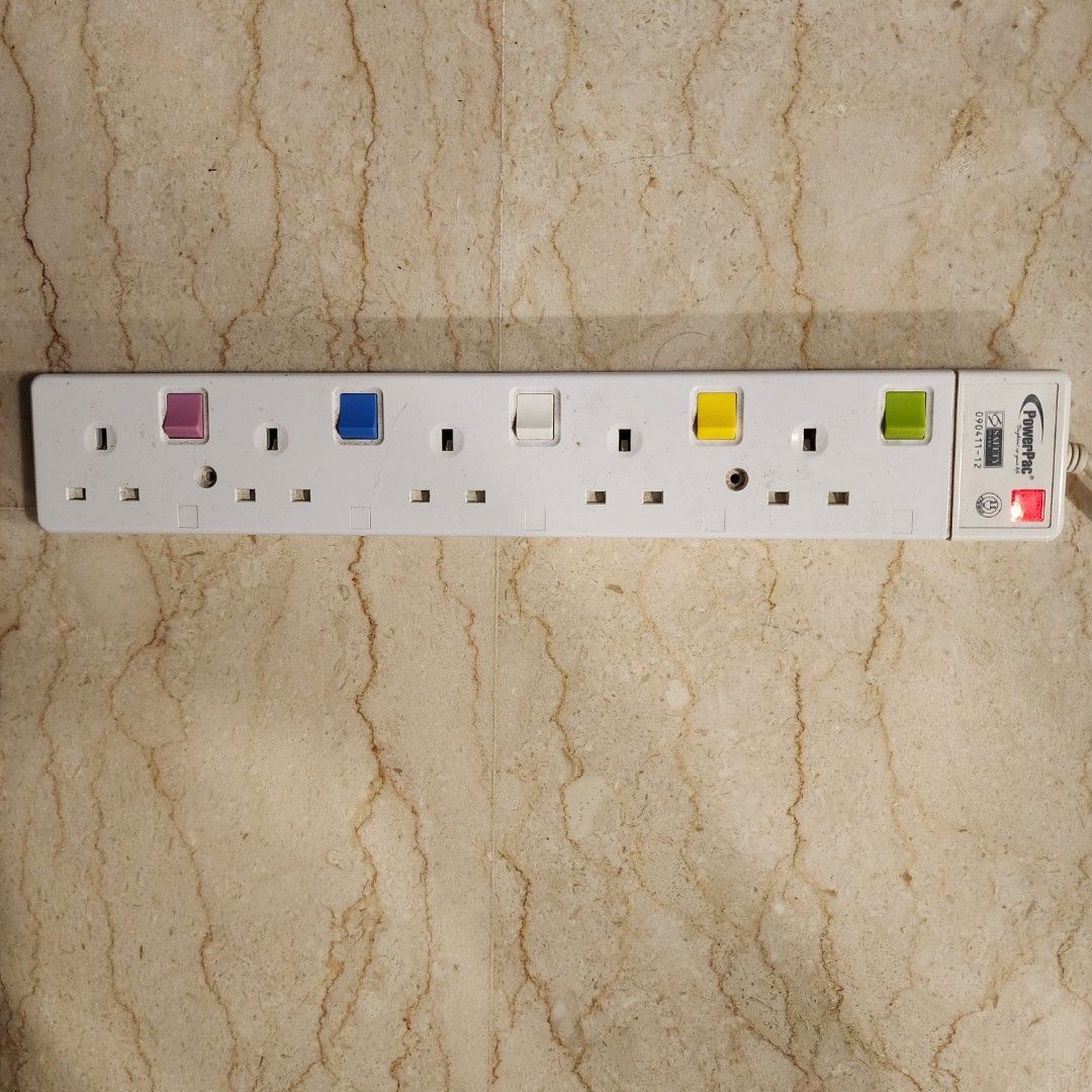 Extension socket bar, TV & Home Appliances, Electrical, Adaptors ...