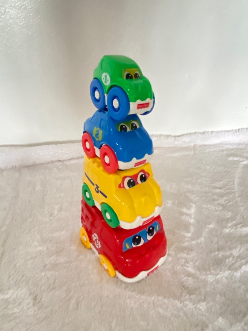 Fisher Price Stackable cars on Carousell