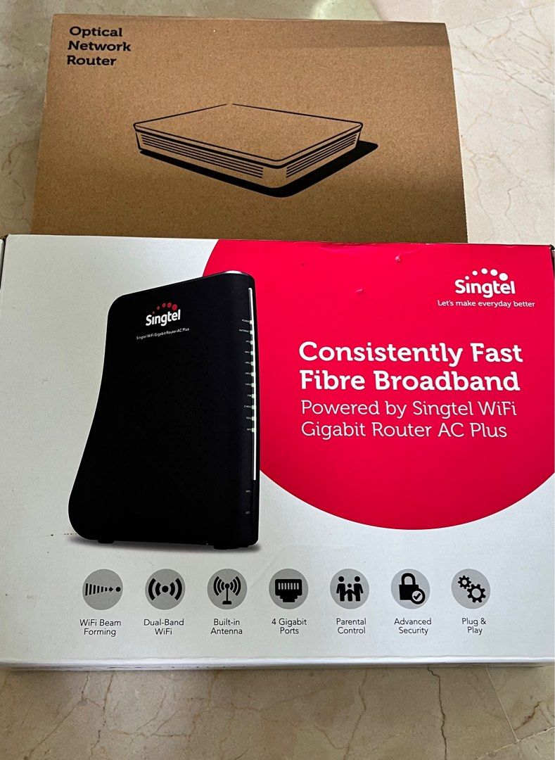 FREE!! Wifi gigabit router and Huawei optical network router, Computers ...