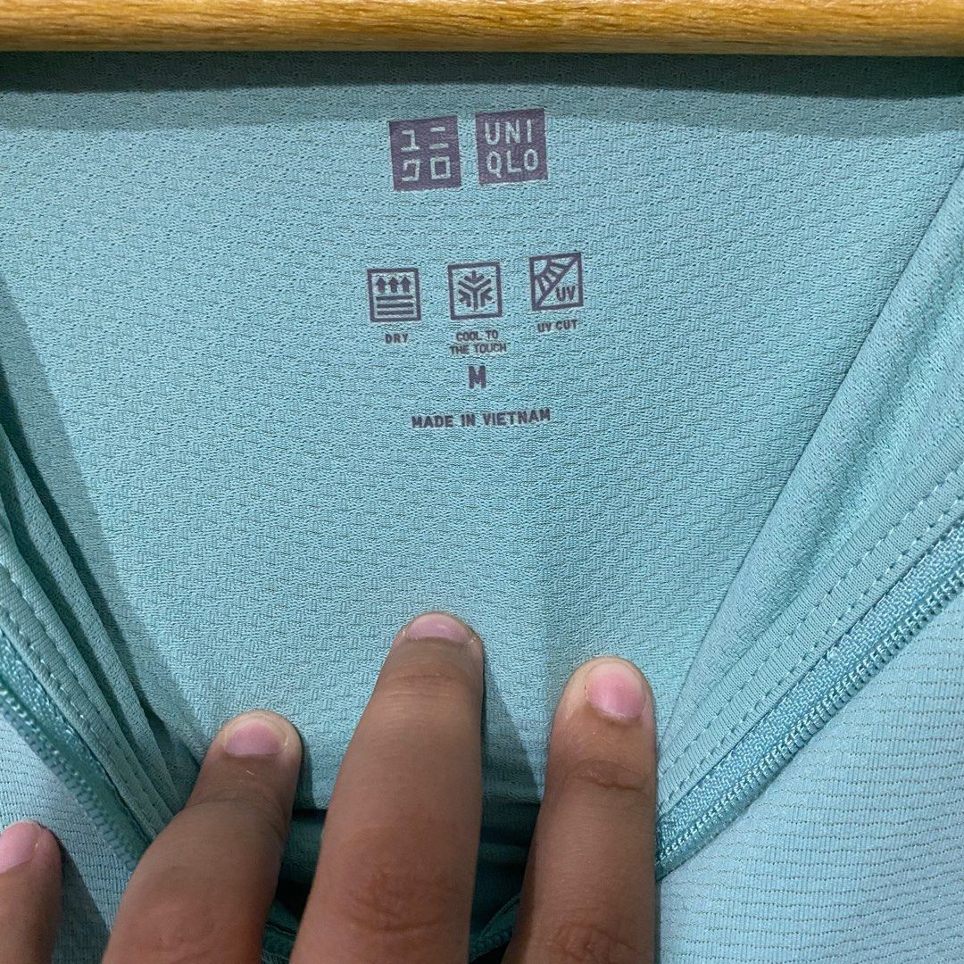 FREEONG - Uniqlo Airism M Arism Airsm Jacket Jaket Outer Running Olahraga Lari, Fesyen Wanita ...