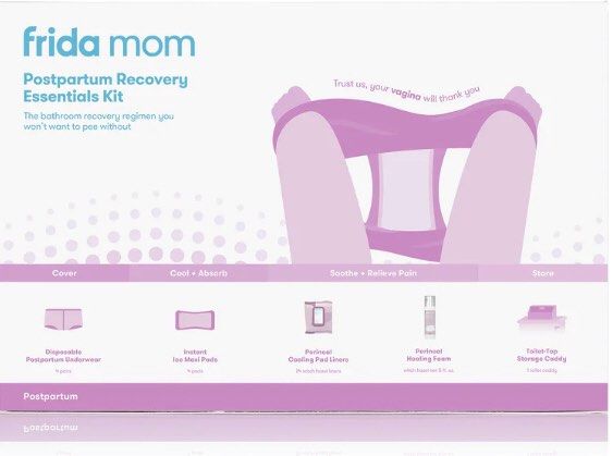 Frida Mom Postpartum Recovery Essentials Kit (With Freebies!), Babies ...