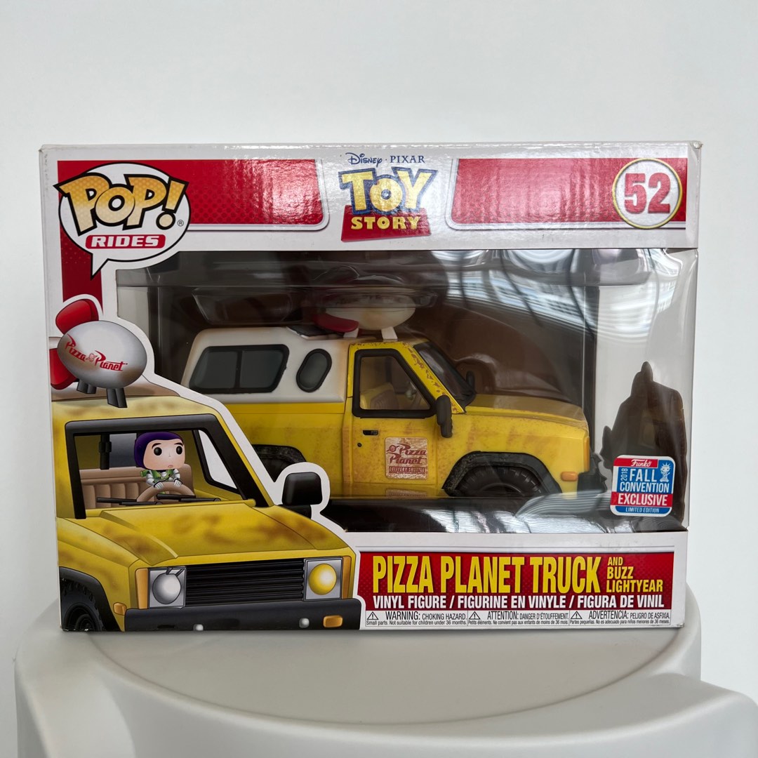 Funko Pop! Rides #52 Toy Story Pizza Planet Truck with Buzz Lightyear (2018 Fall Convention ...