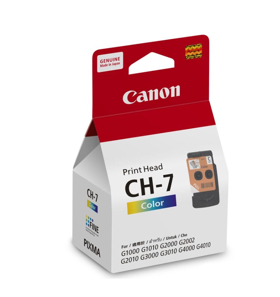 GENUINE & ORIGINAL CANON BH-7 & CH-7 PRINT HEAD (BLACK)&(COlOUR) For G ...