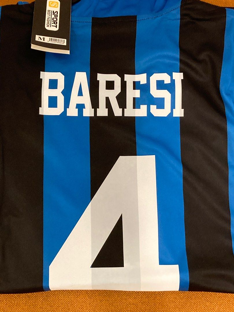 Giuseppe "Beppe" Baresi Inter Milan 89-90 Home jersey, Men's Fashion ...