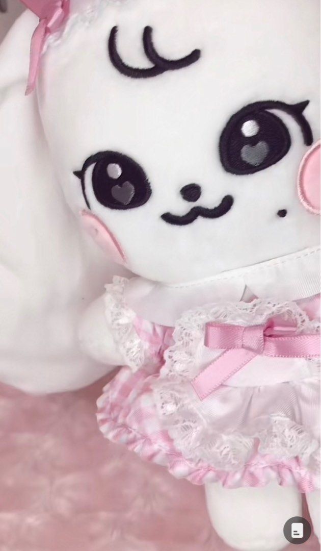 IVE Cherry Minive Plush Doll Sanrio Maid Dress, Hobbies & Toys, Toys ...