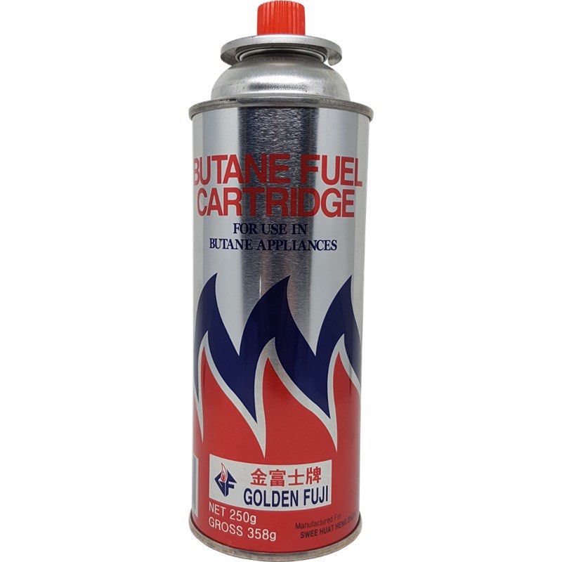 Golden Fuji Butane Gas Fuel Refill Cartridge Canister, TV & Home ...