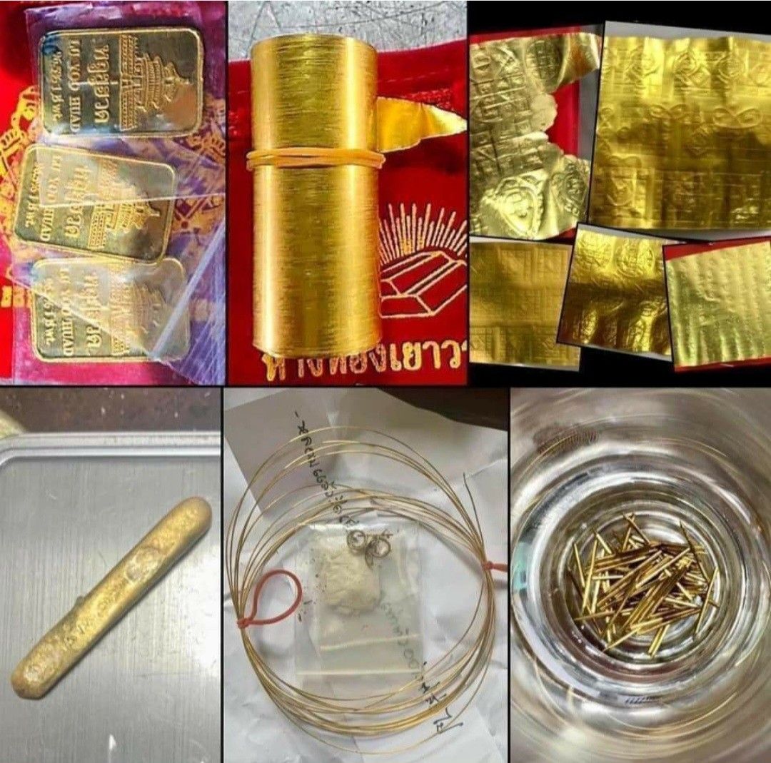 Golden naga strength ka mong nee oil with golden needle by Phra Arjarn ...