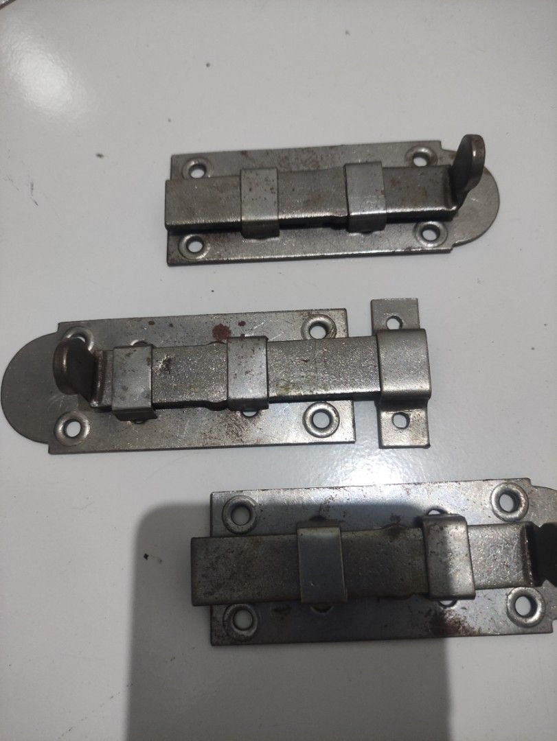 Grendel Kunci Slot pintu jendela jadul, Antik, Lainnya di Carousell