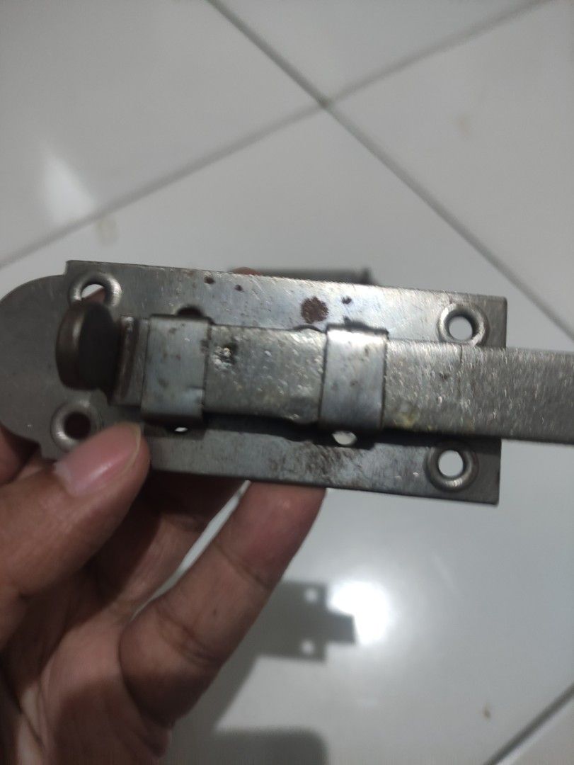 Grendel Kunci Slot pintu jendela jadul, Antik, Lainnya di Carousell