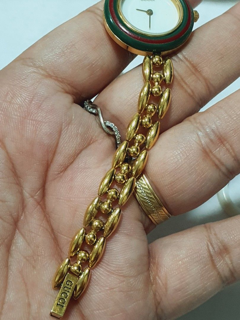 GUCCI RICE CHANGING BEZEL, Women's Fashion, Watches & Accessories ...