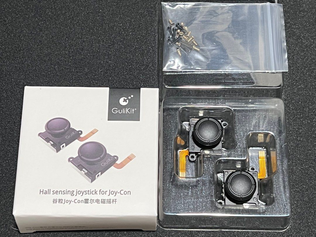 Gulikit Hall sensing joystick for Joy-con (NS40), Video Gaming, Gaming ...