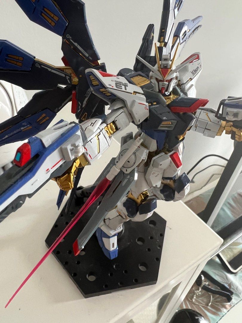 Gundam Strike Freedom Custom Paint, Hobbies & Toys, Toys & Games on ...
