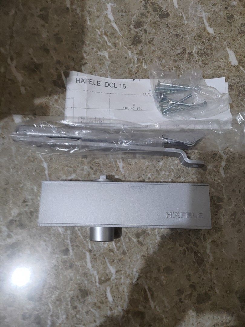 HAFELE Door Closer DCL 15, Commercial & Industrial, Construction & Building Materials on Carousell